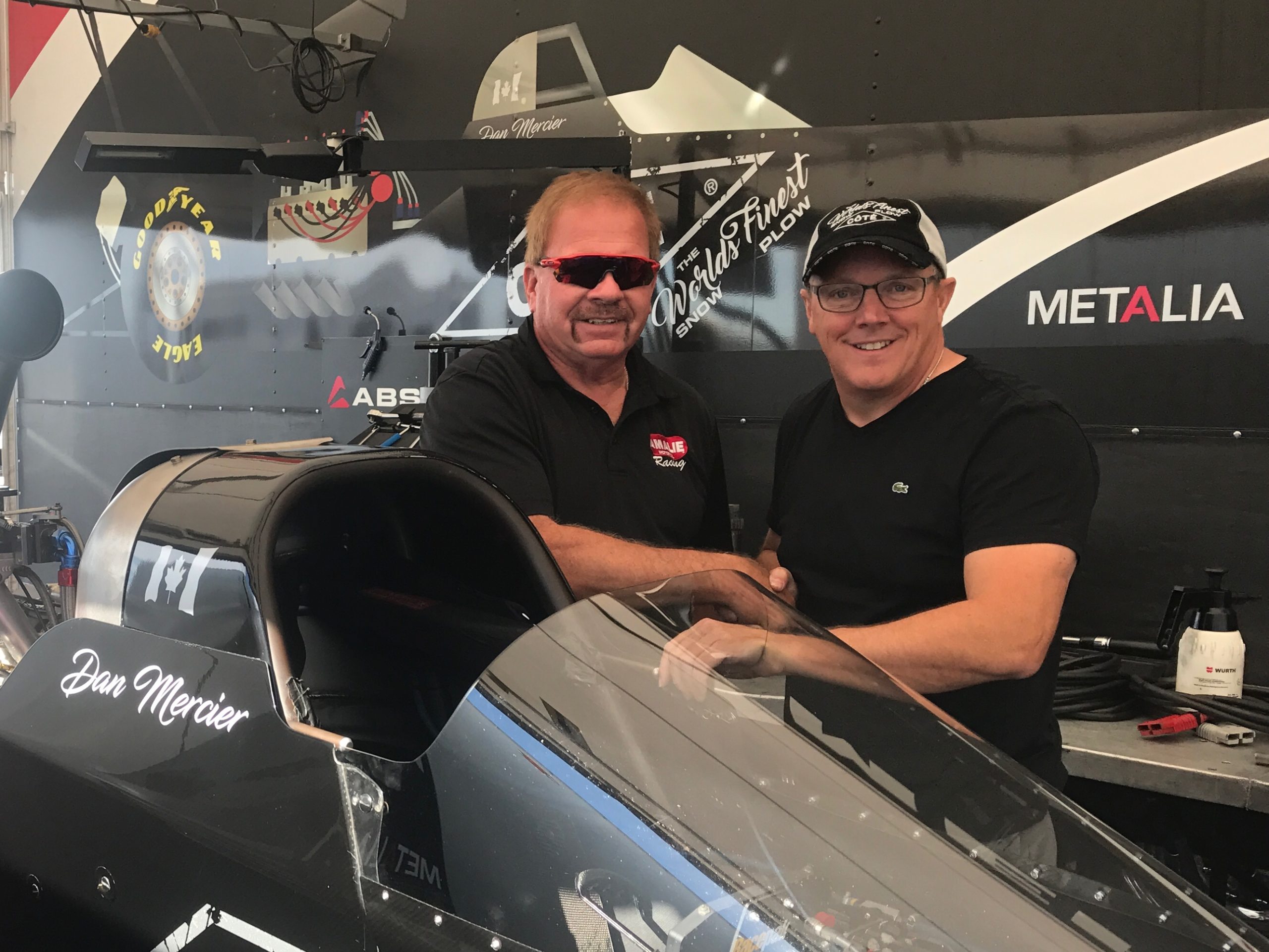 Premier Québécois à courser en Top Fuel: le pilote Daniel Mercier passe ...