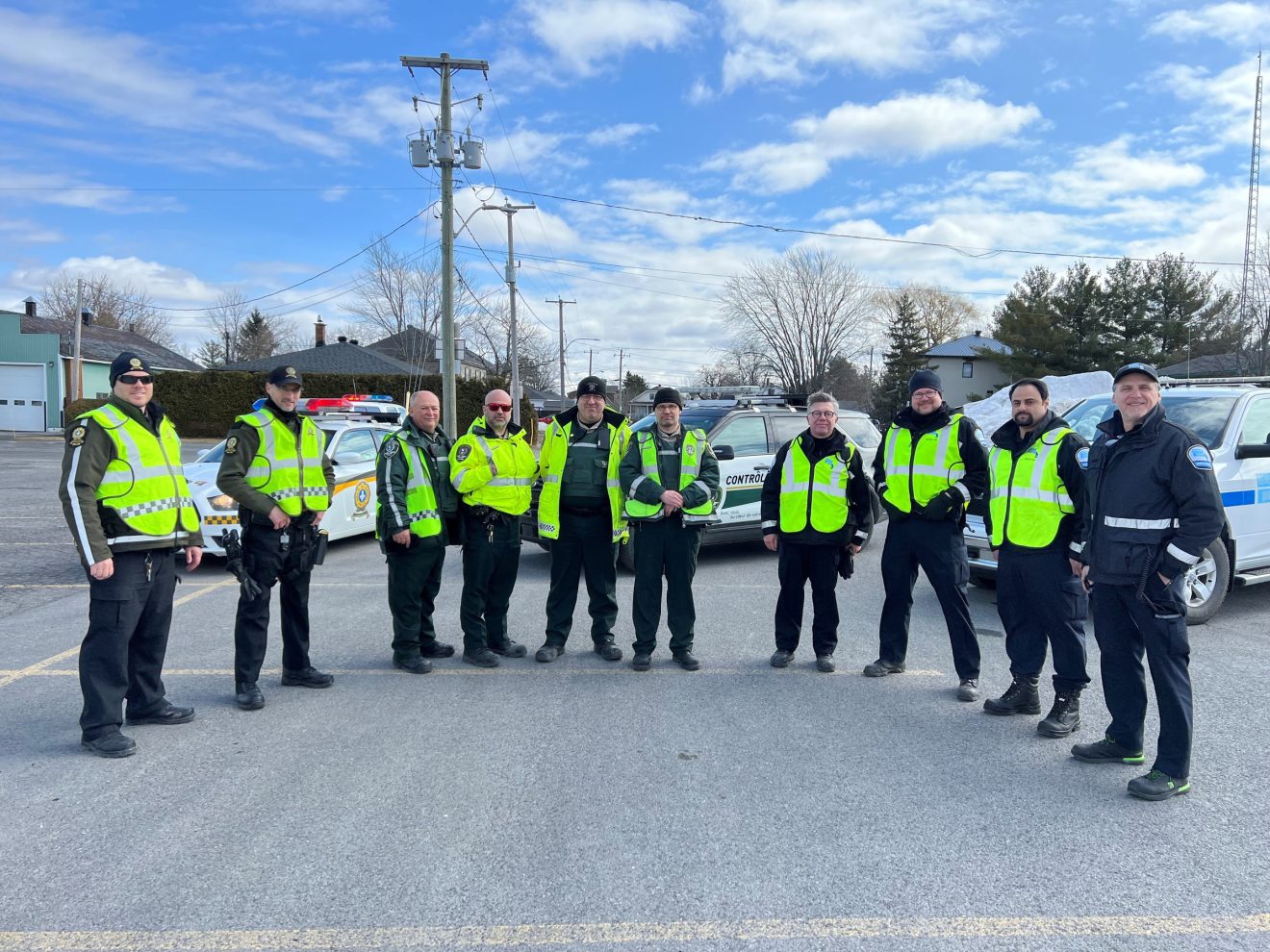 La Sûreté du Québec, Revenu Québec et Contrôle routier Québec mènent ...