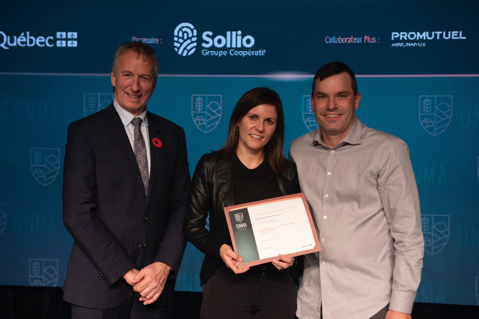 Les Fermes Hotte et Van Winden obtiennent le titre de commandeur de l ...